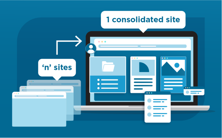 Website Consolidation – Manage all your websites from one platform